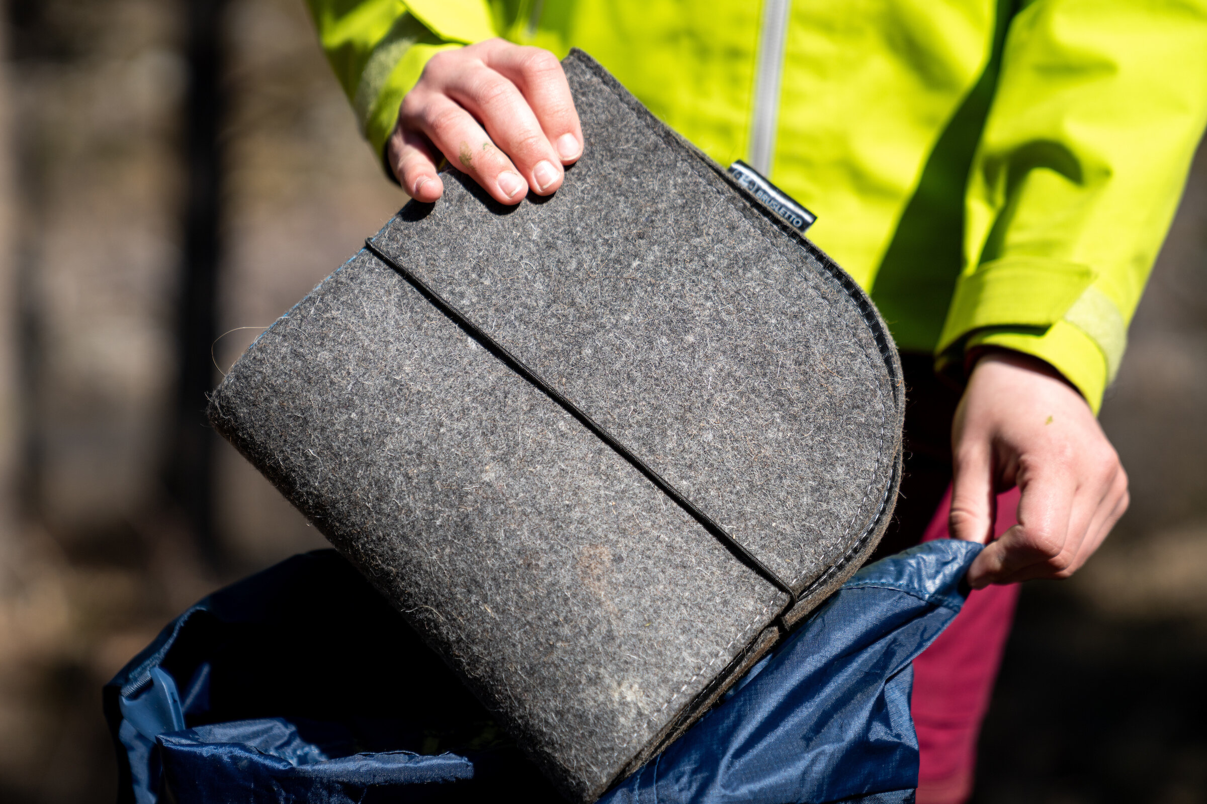 Brusletto Marka sitteunderlag i tovet ull