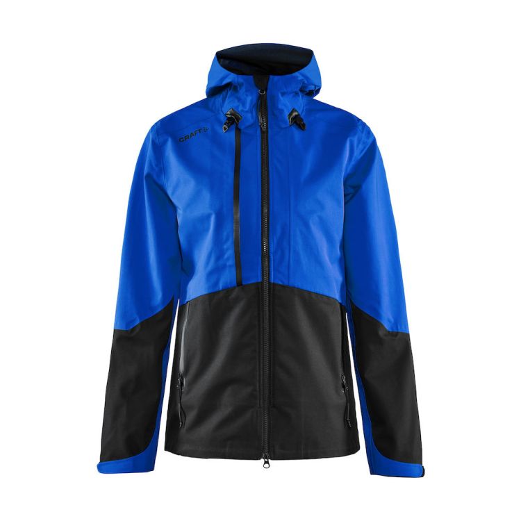 Craft Block Shell Jacket for damer, vanntett jakke skalljakke med trykk ...