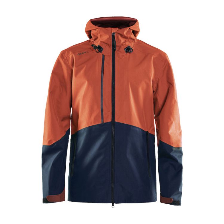 Craft Block Shell Jacket, vanntett jakke skalljakke med trykk av logo