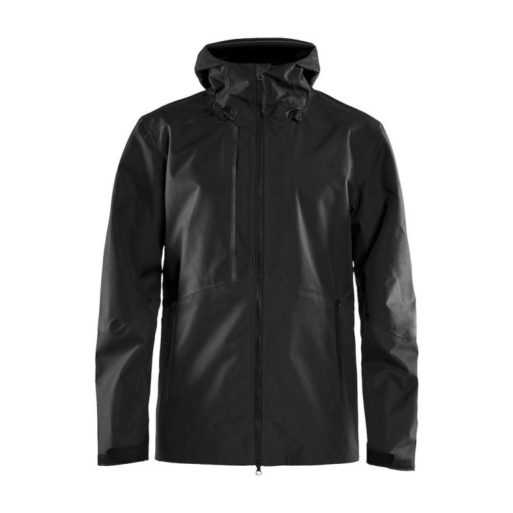 Craft Block Shell Jacket, vanntett jakke skalljakke med trykk av logo