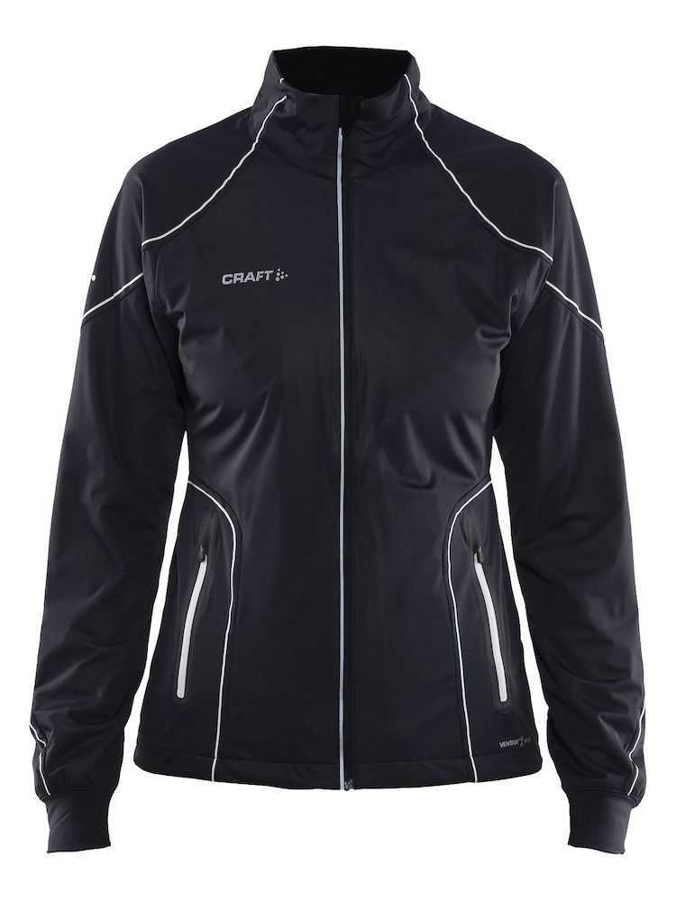 Craft PXC Nordic Light Jakke med trykk av logo, langrennsjakke for damer