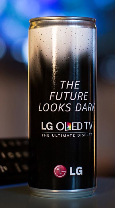 Energidrikk med trykk av logo eller budskap