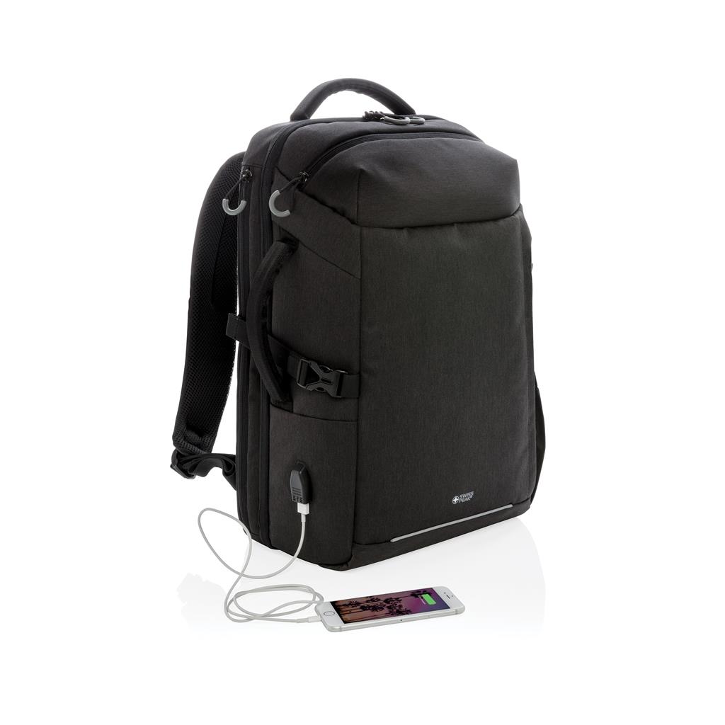 PC-sekk Swiss Peak XXL helgeryggsekk med RFID og USB
