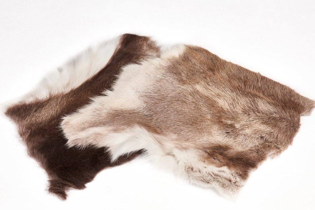 Sitteunderlag av reinsdyrskinn sitteplate sitteunderlag av rein skinn