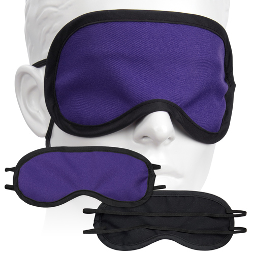 Sovemaske i forskjellige farger billige sovebriller med trkk av logo